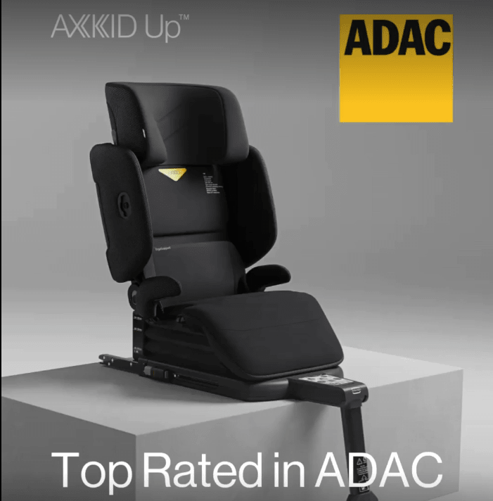 Axkid UP Scores Top Results in the 2025 ADAC Test – In Car Safety Centre