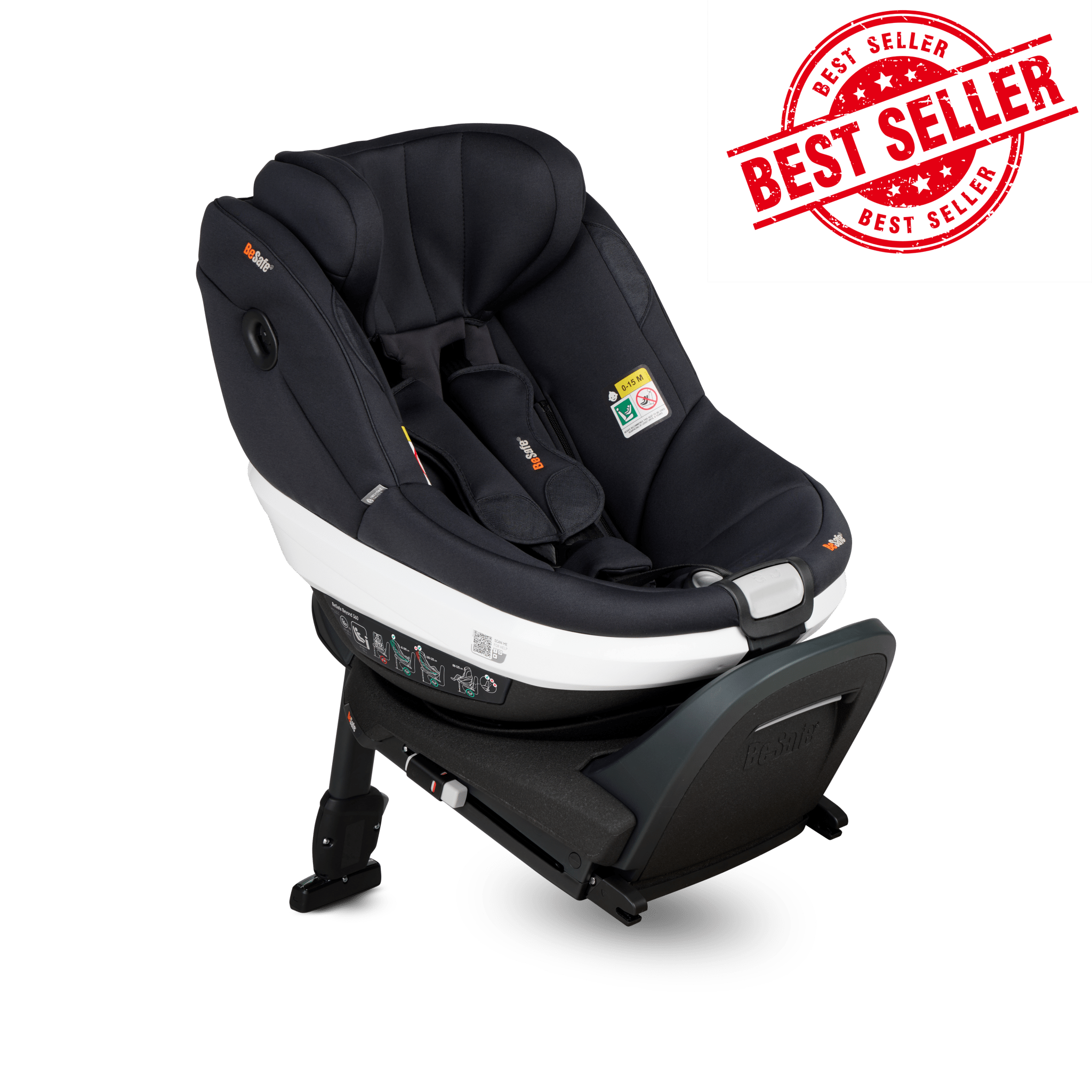BeSafe Beyond 360 Rotating Car Seat - i-Size Safety | In Car Safety Centre